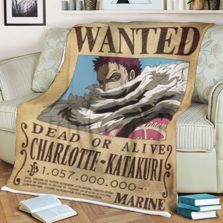One Piece Wanted Dead Or Alive Charlotte Katakuri Blanket - Hot Sale 2026