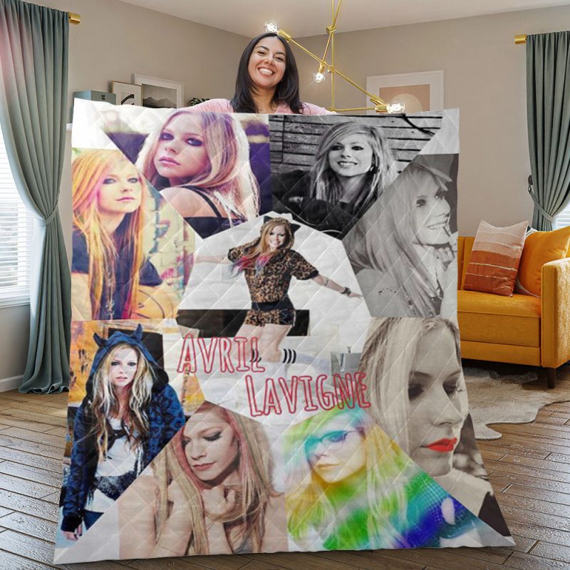 Avril Lavigne Singer Fan Gift, Avril Lavigne Collage Blanket - Hot Sale ...